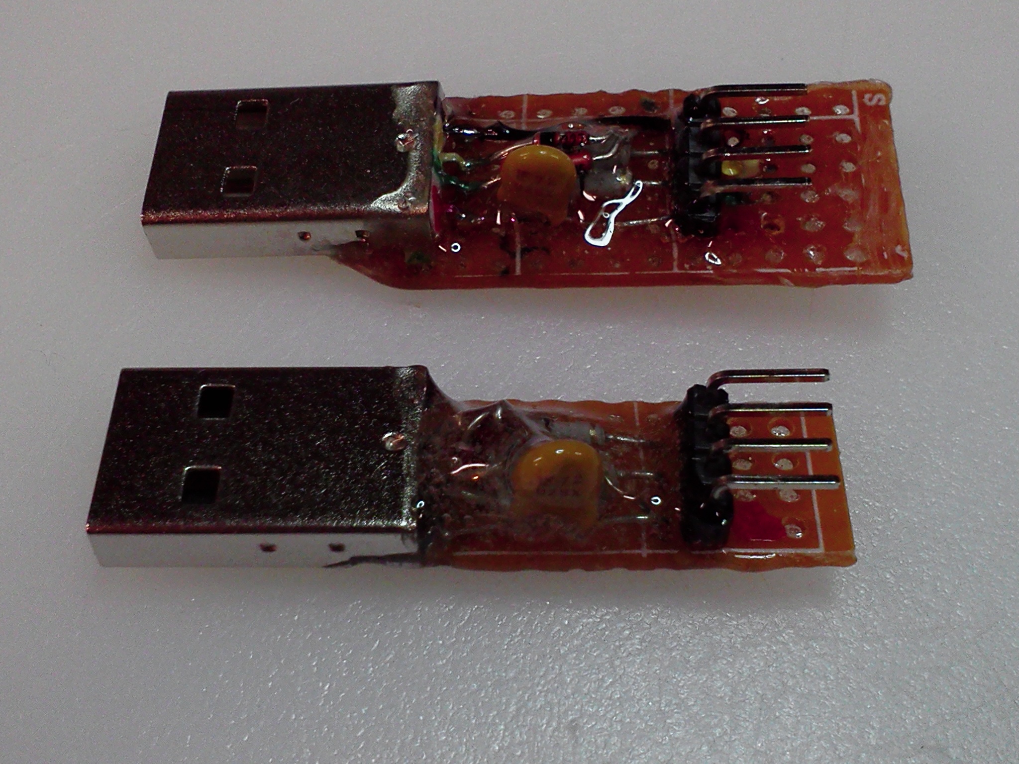 V-USB enabled prototyping (Picture Review) - Device Hacking - Arduino Forum