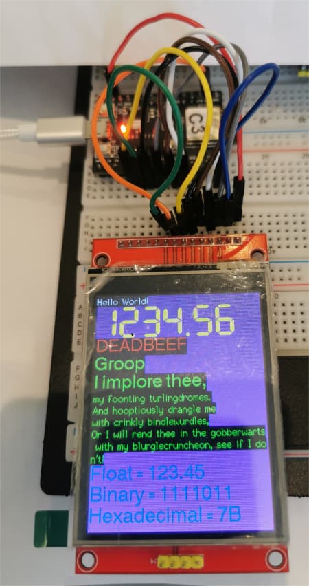 I can't display an image on ILI9341 using esp 32 S3 - Page 2 - Displays - Arduino Forum