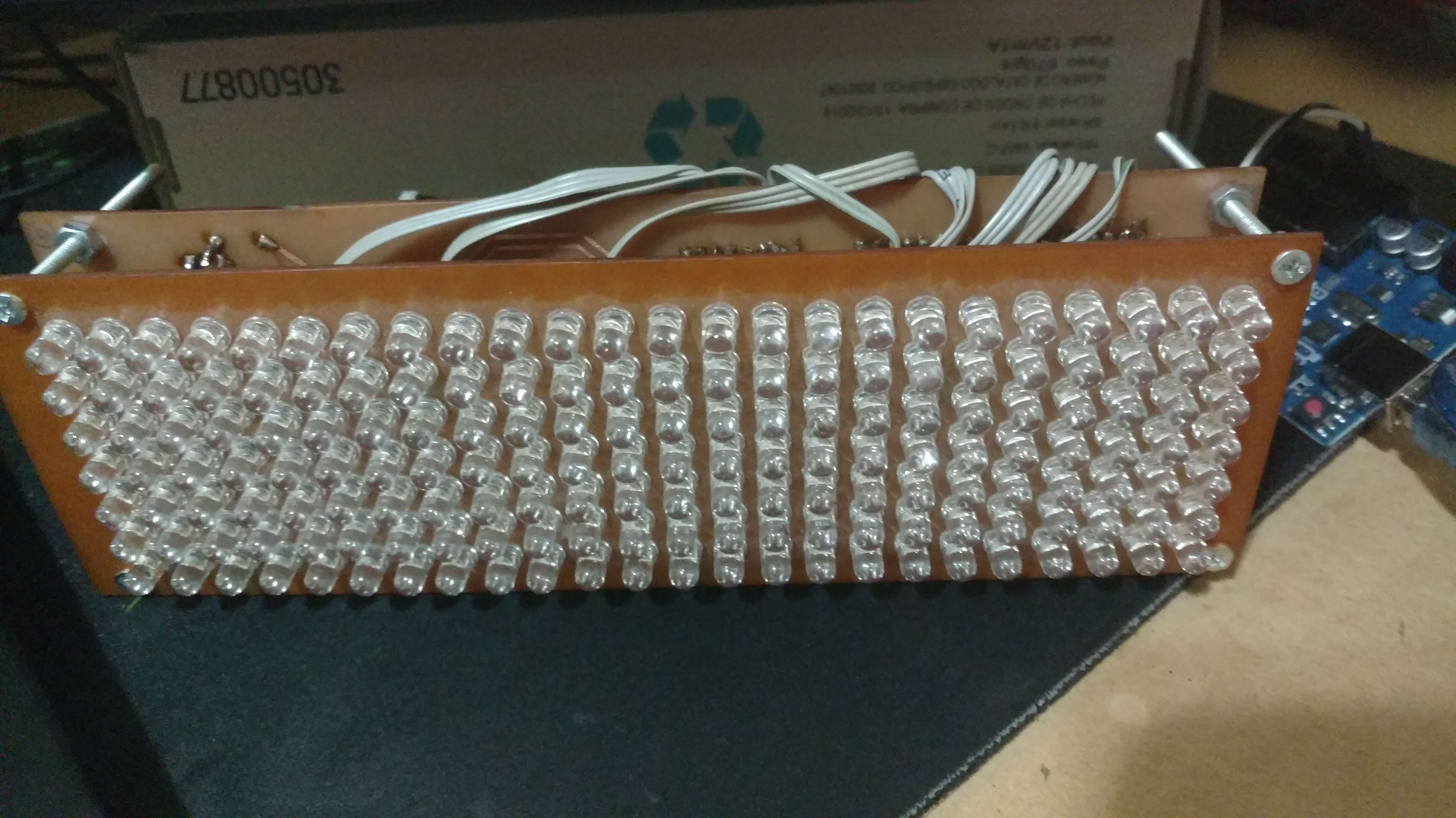 Cartel led 7x24 - RDD 74LS164 - Proyectos - Arduino Forum