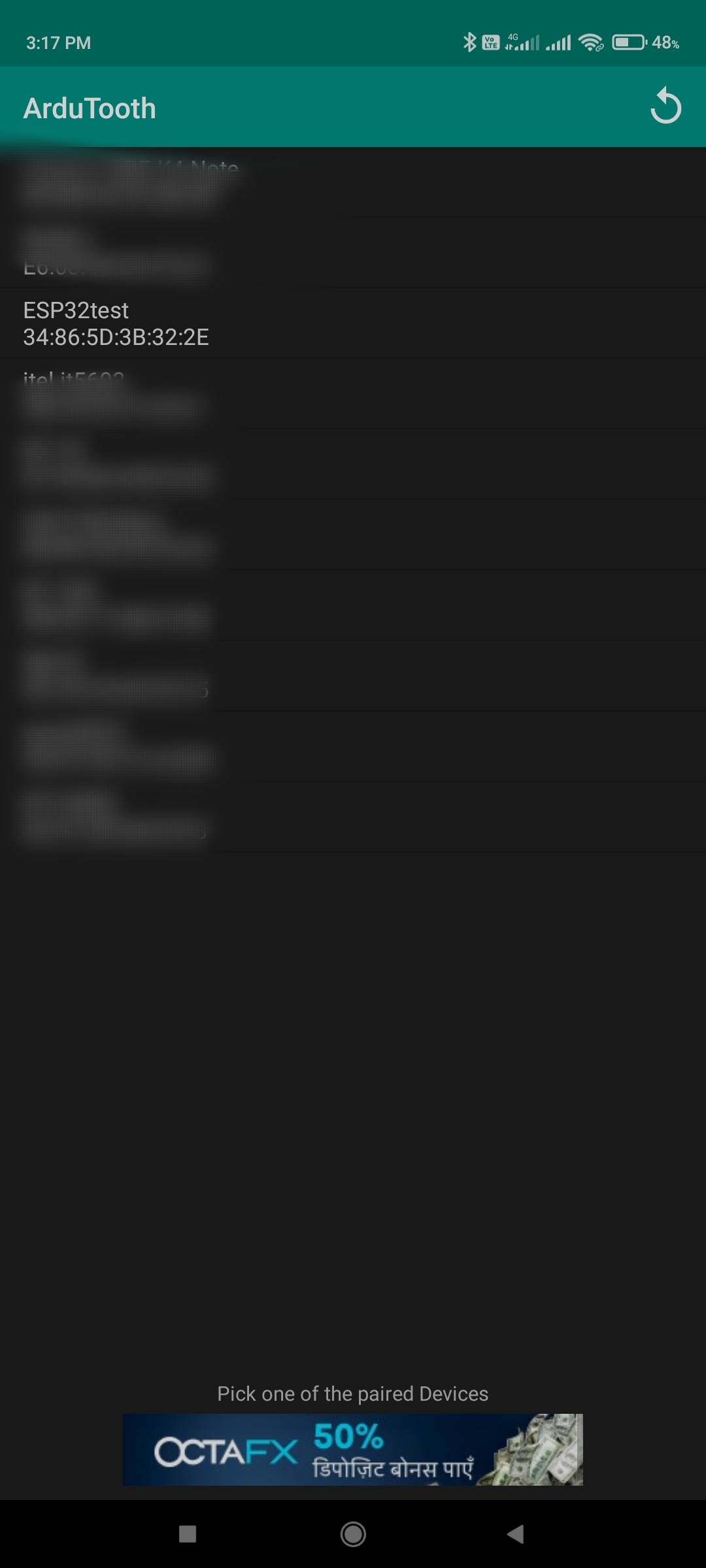 Serial Monitor to Bluetooth terminal communication problem - General ...