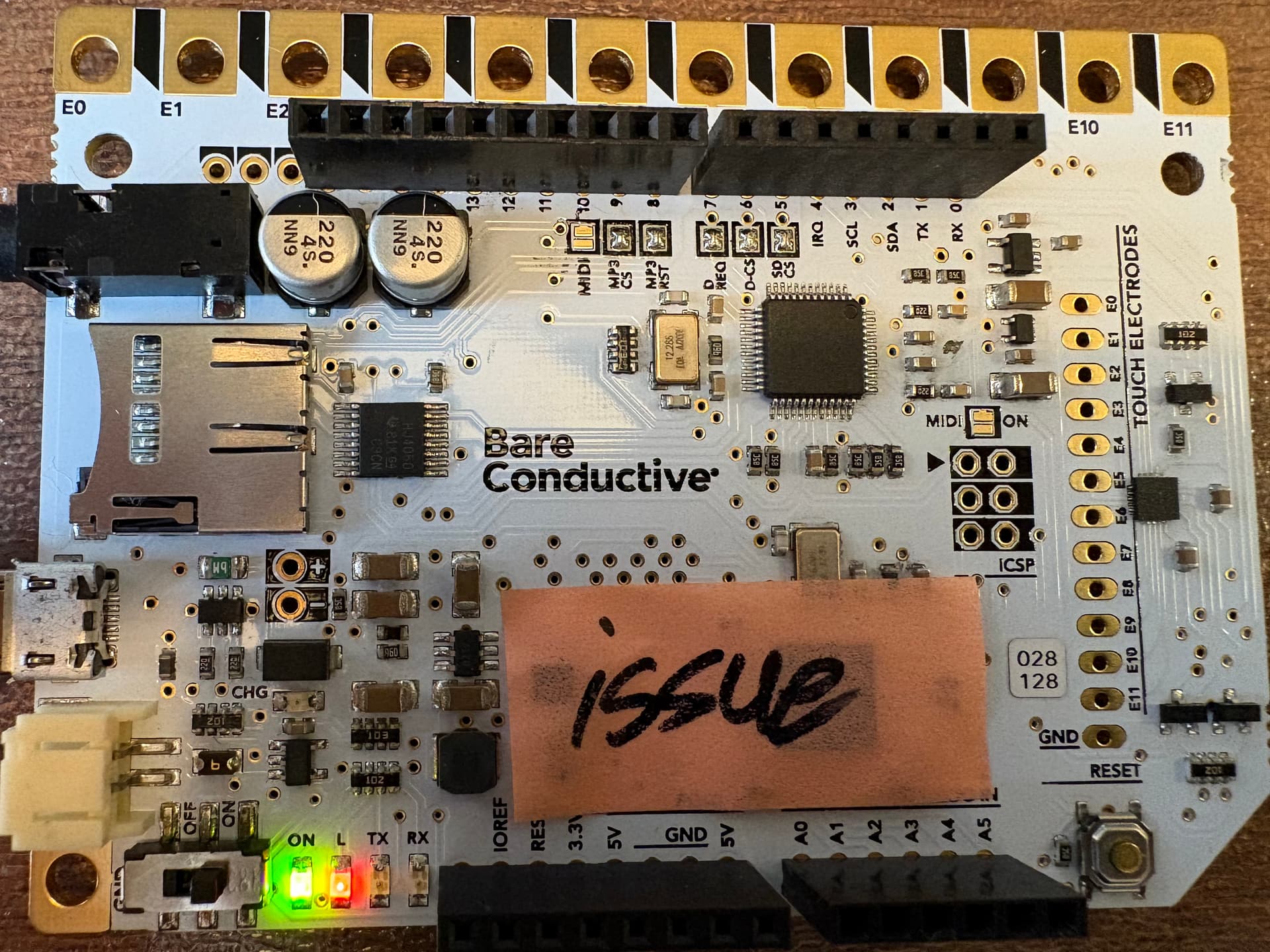 Bare Conductive Touch Board Bootloader Issue - 3rd Party Boards - Arduino Forum