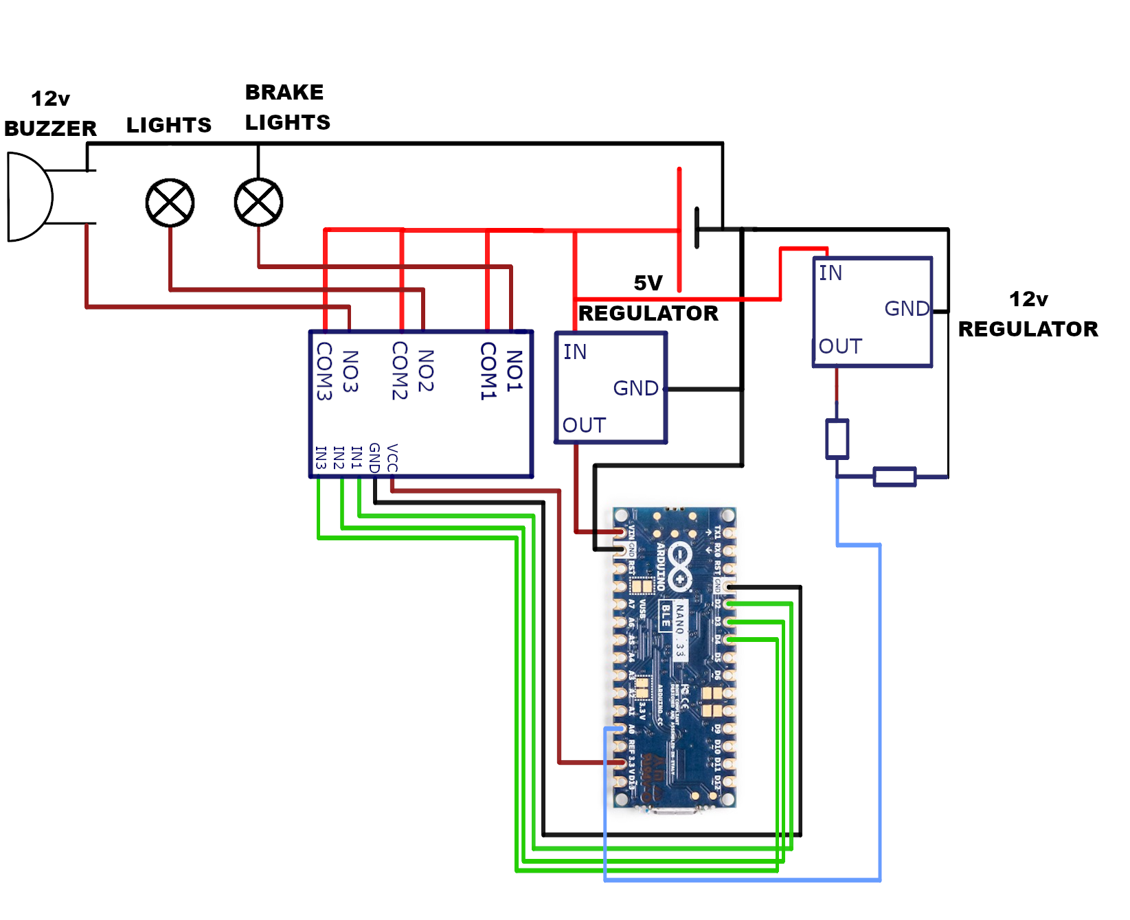 Building an alarm system for my motorcycle - General Guidance - Arduino ...
