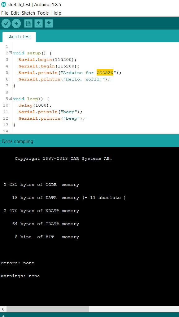 CC2530 /8051/ for for IEEE 802.15.4 modules - 3rd Party Boards ...