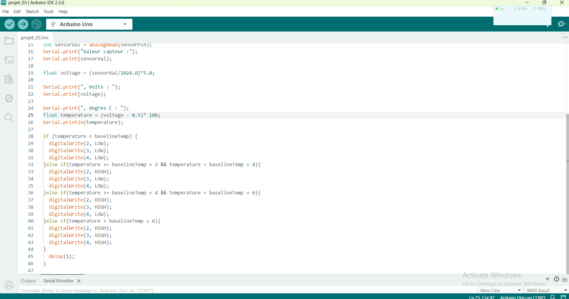 Project 03 serial monitor problem - General Guidance - Arduino Forum