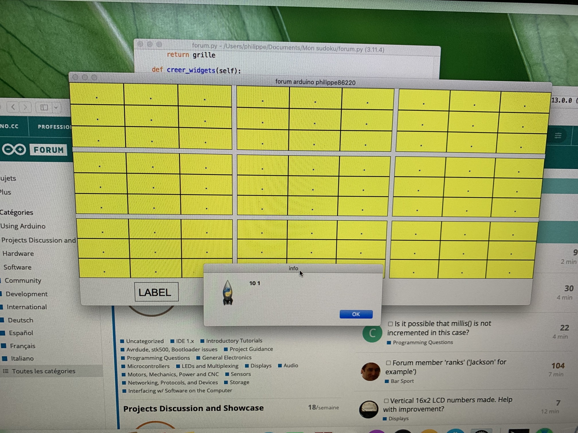 Python 3 - Tkinter - Le bar - Arduino Forum