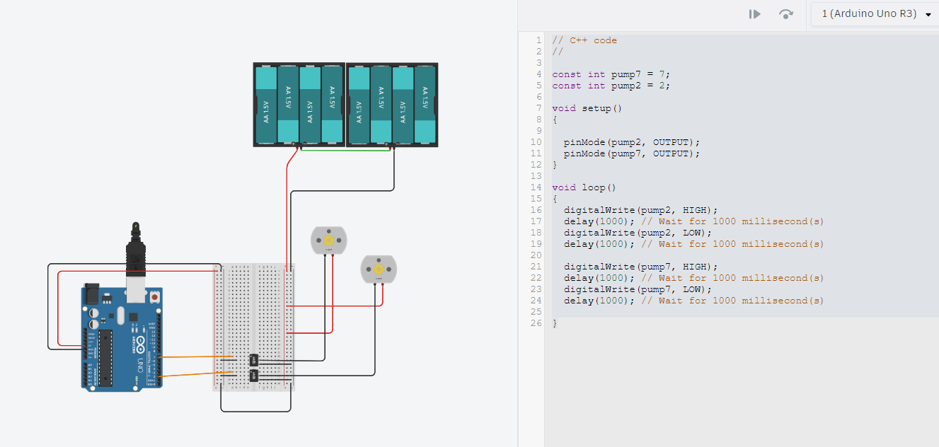 Multiple DC pumps circuit not working - General Guidance - Arduino Forum