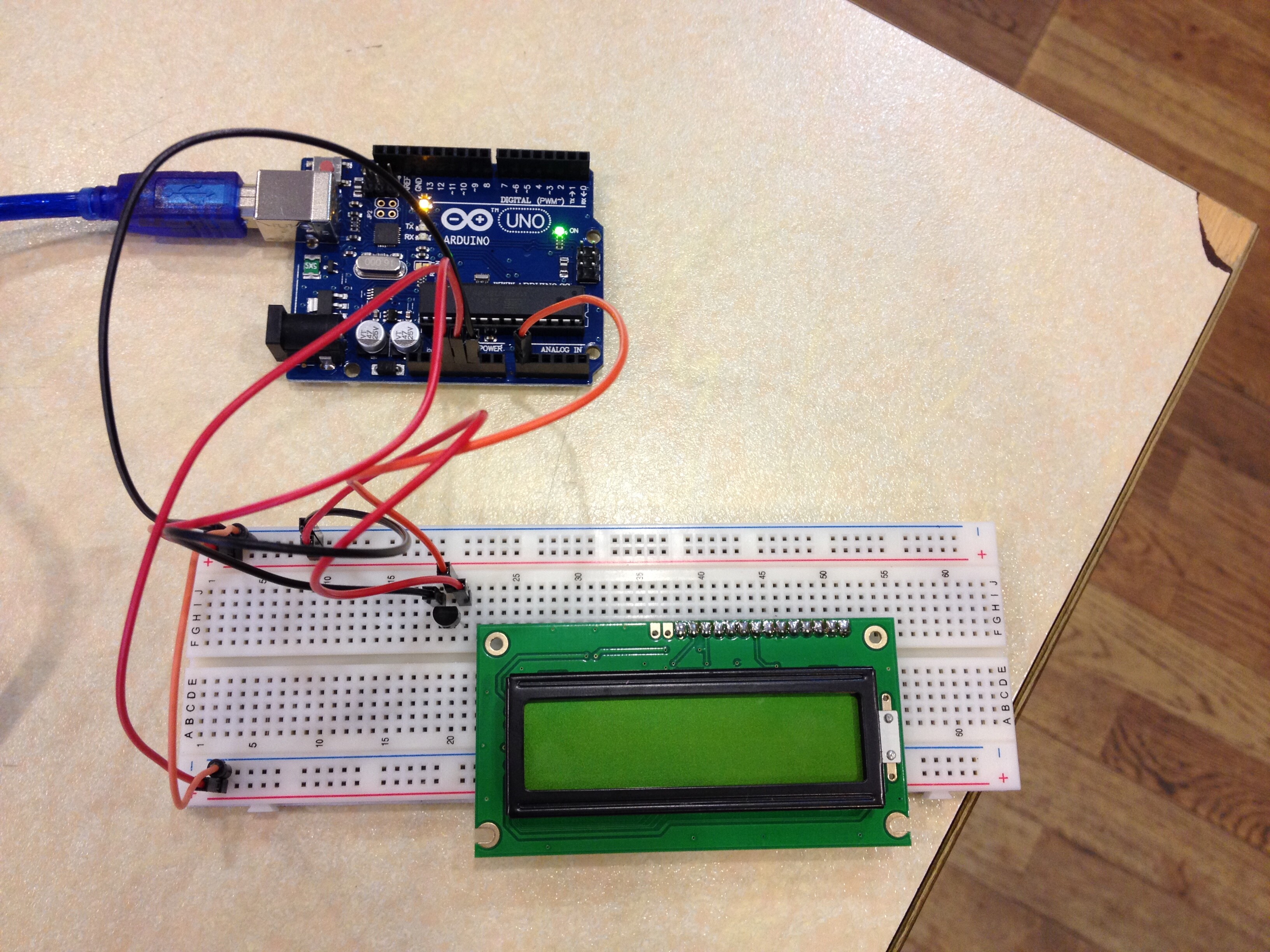 Sending text from the Serial Monitor to an LCD dispalyer - Displays ...