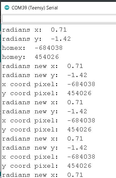 XRAD'S Draw centered X Y point tft from GPS data - Programming ...