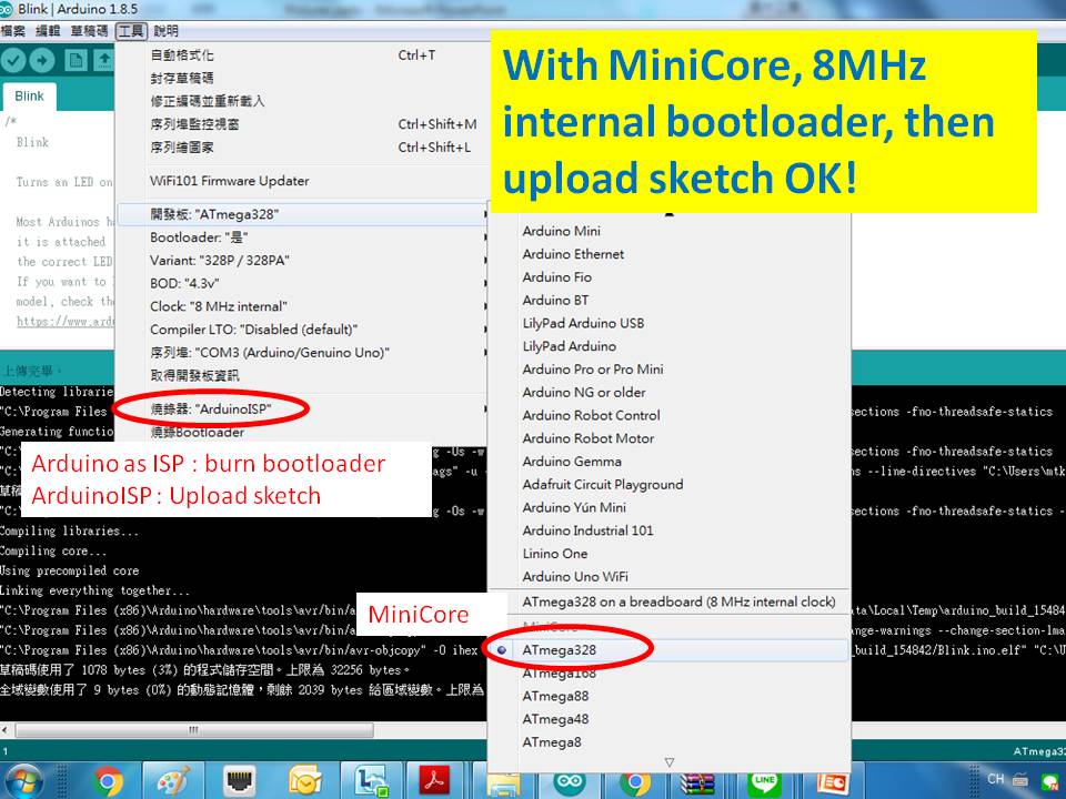 Arduino Uno R3 to burn 328P, 8MHz internal bootloader - Uploading - Arduino Forum