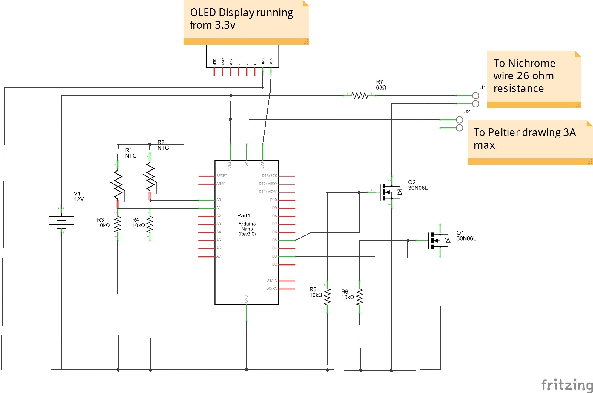 Help Needed With Dslr Peltier Cooling Circuit Using Nano General