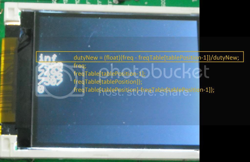 Arithmetic Issues Acessing Values From Flash Tables Programming