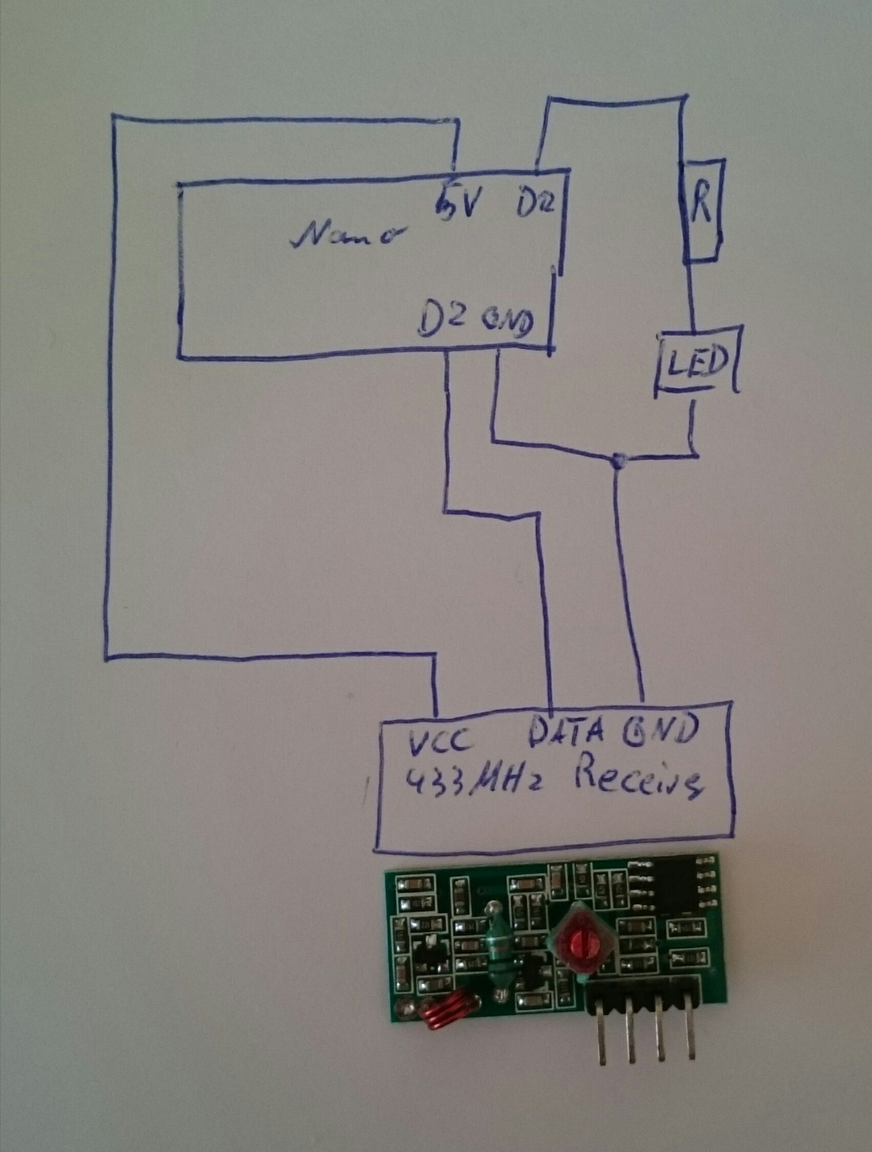 Funkempfang auf Nano (pin/interrupt problem?) - Deutsch - Arduino Forum