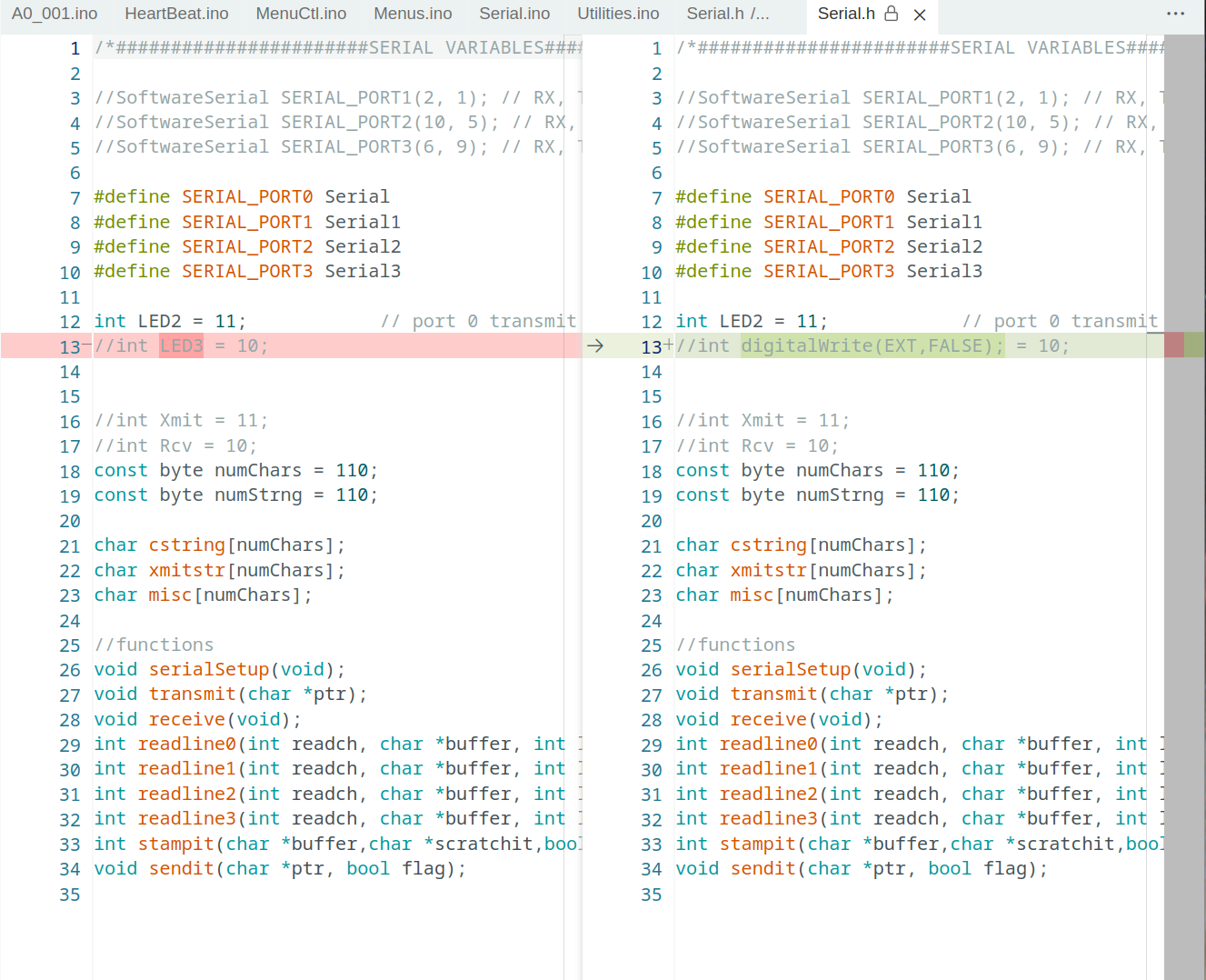 Unable to change gpio output - Programming - Arduino Forum