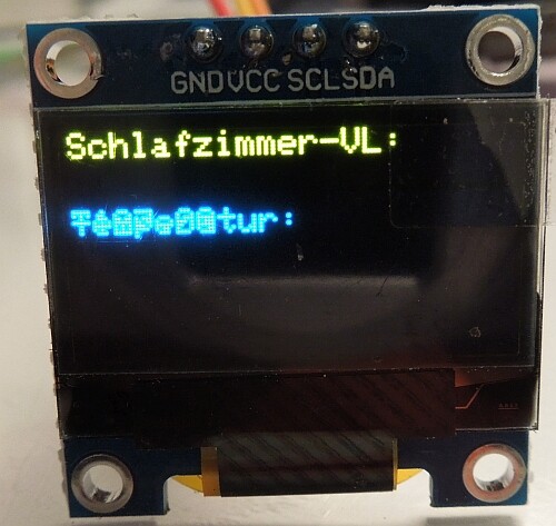 Bitte um Hilfestellung Wemos D1 Mini mit OLED und Temperatursensor DS18B20-keine korrekte ...