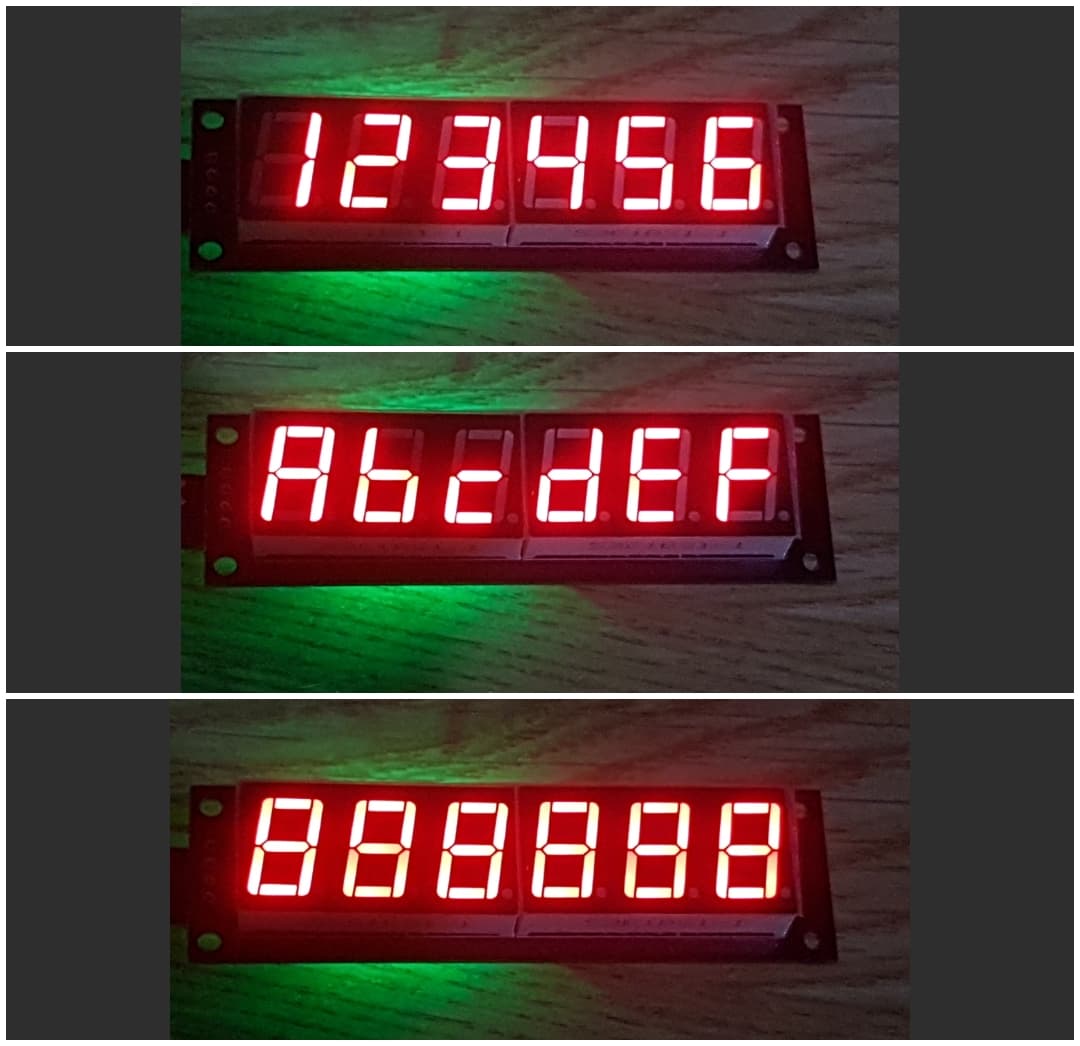 6-digit TM1637-working only 4 - LEDs and Multiplexing - Arduino Forum