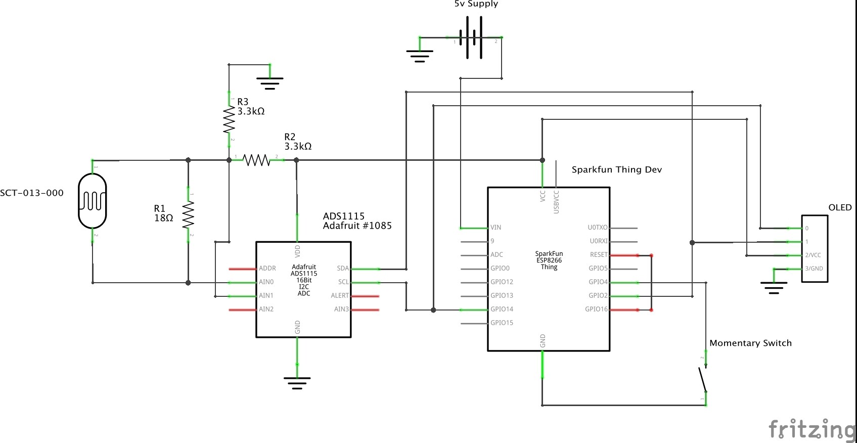 {SOLVED} Replacing SparkFun ESP8266 Thing in my project - General ...