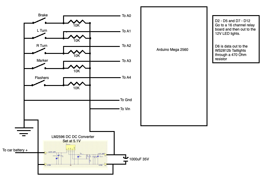 Arduino controlled lighting in a car. - General Electronics - Arduino Forum