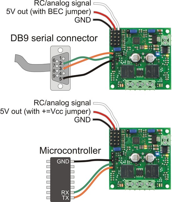Pololu TReX motor controller + Arduino: Serial or Analog inputs - General Guidance - Arduino Forum
