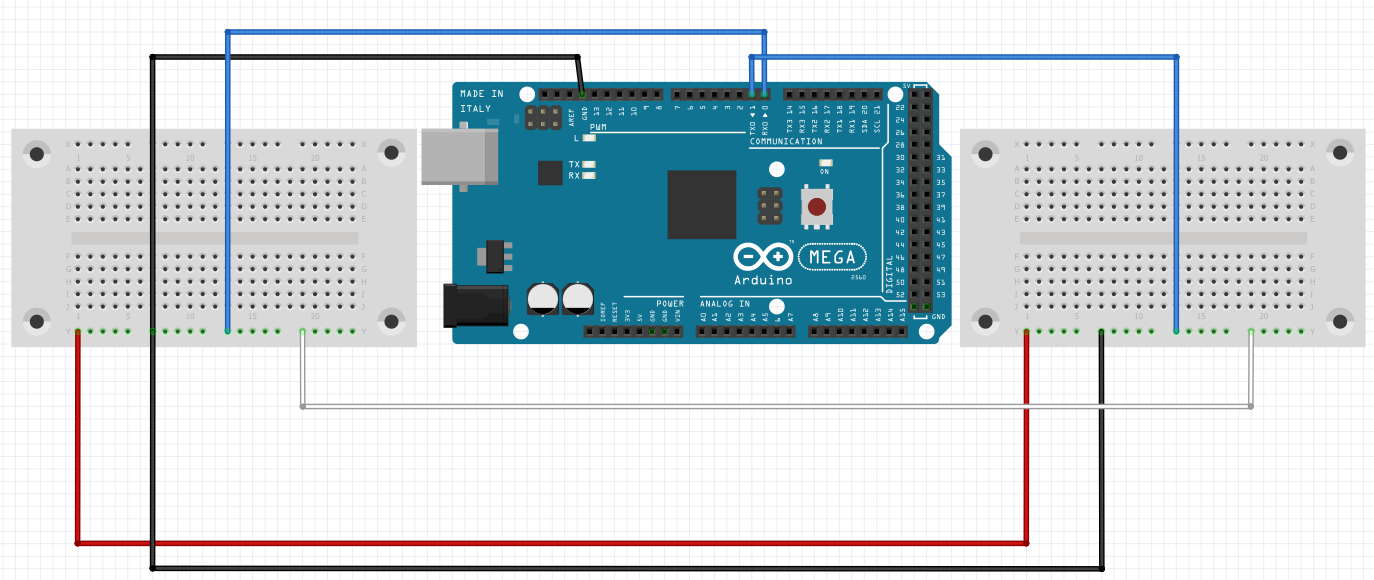 Data transfer through ArduinoMega - Programming Questions - Arduino Forum