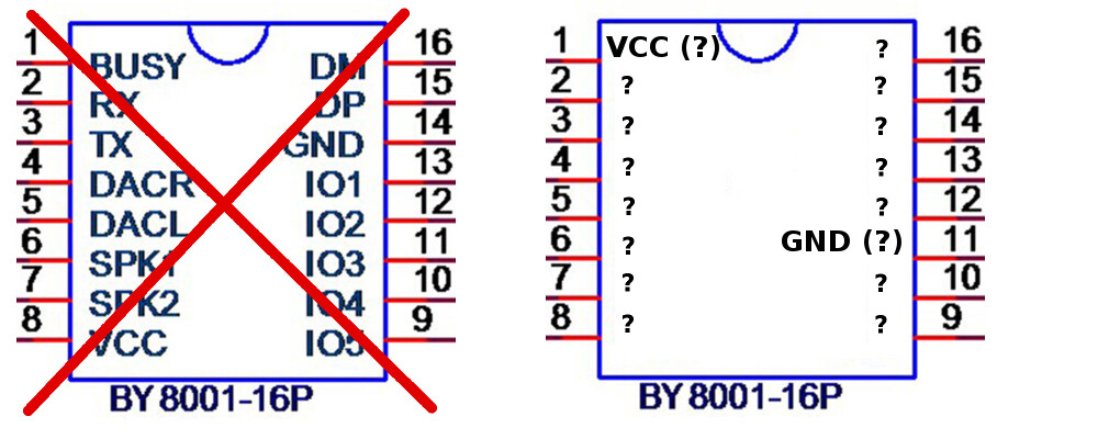 New library for the BY8001-16P/BY8301-16P audio module, feedback welcomed! - Libraries - Arduino ...