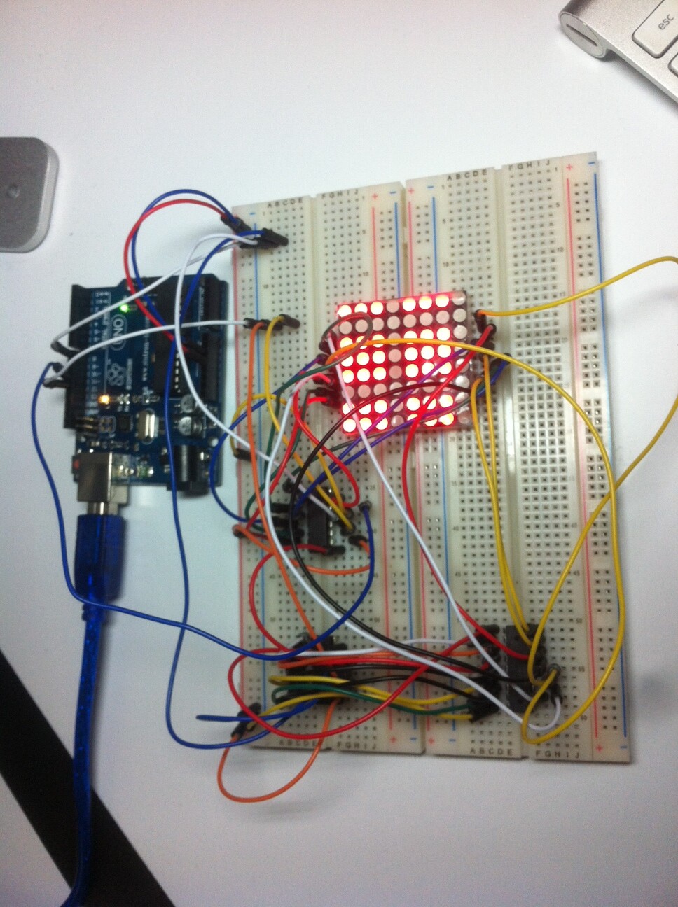 Arduino 8x8 Led Matrix Leds And Multiplexing Arduino Forum 6568