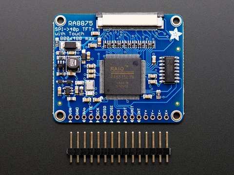 7" TFT mit RA8875 Driver am Arduino Uno - Deutsch - Arduino Forum