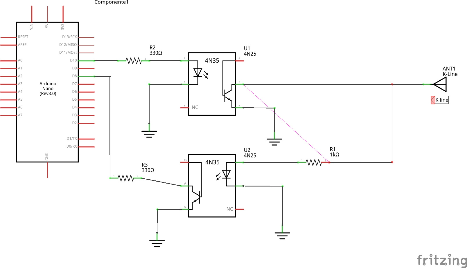 Connettere Arduino a presa diagnostica fiat 3 poli - Generale - Arduino ...