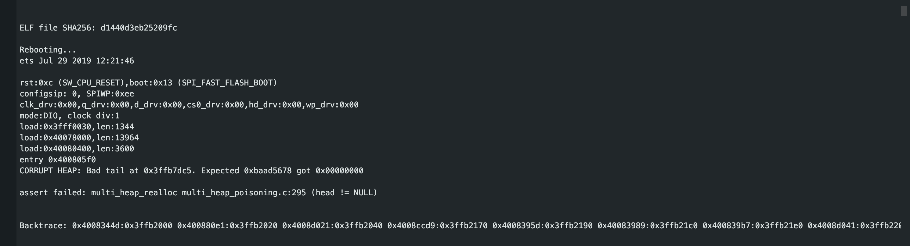 Problem with the Elemyo EMG sensor on ESP32 - infinite reboot - General Guidance - Arduino Forum