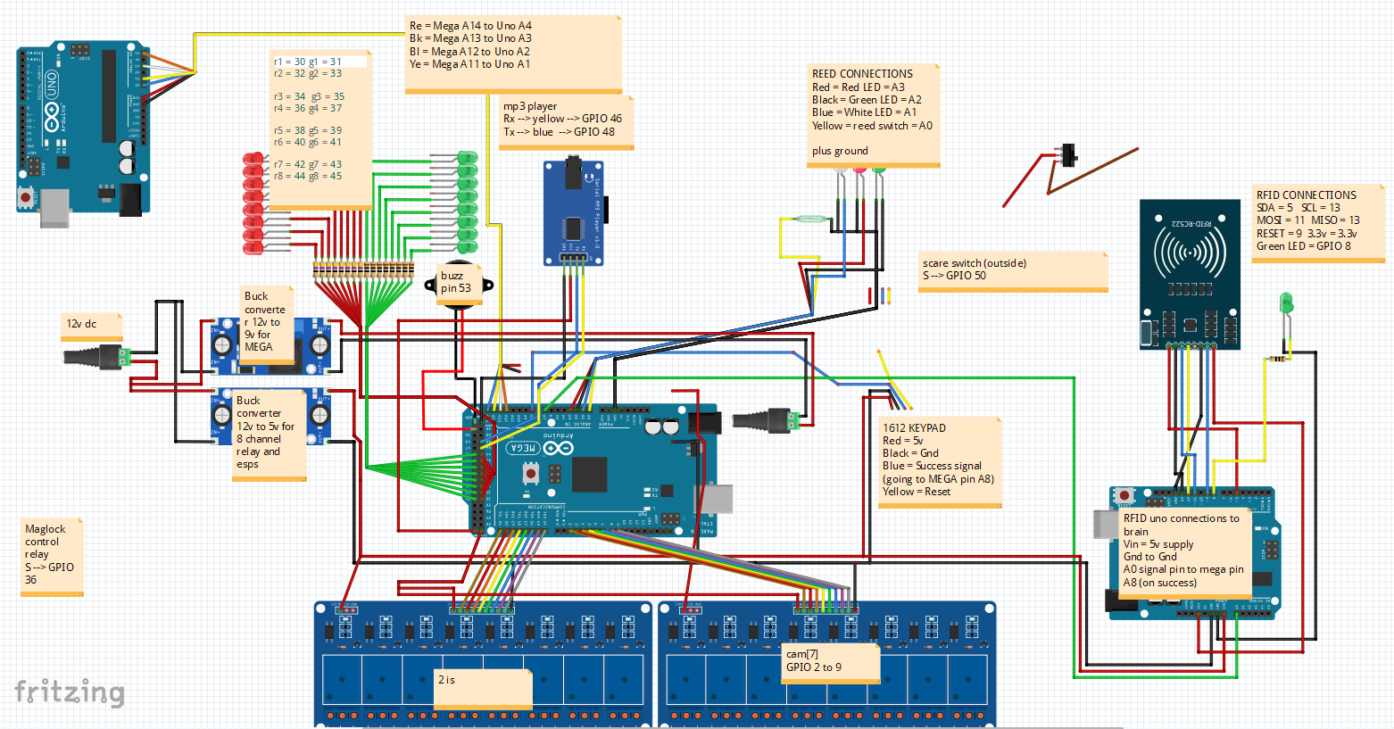 Struggling to get my UNO and MEGA to talk to each other properly (digitalWrite(LOW ...