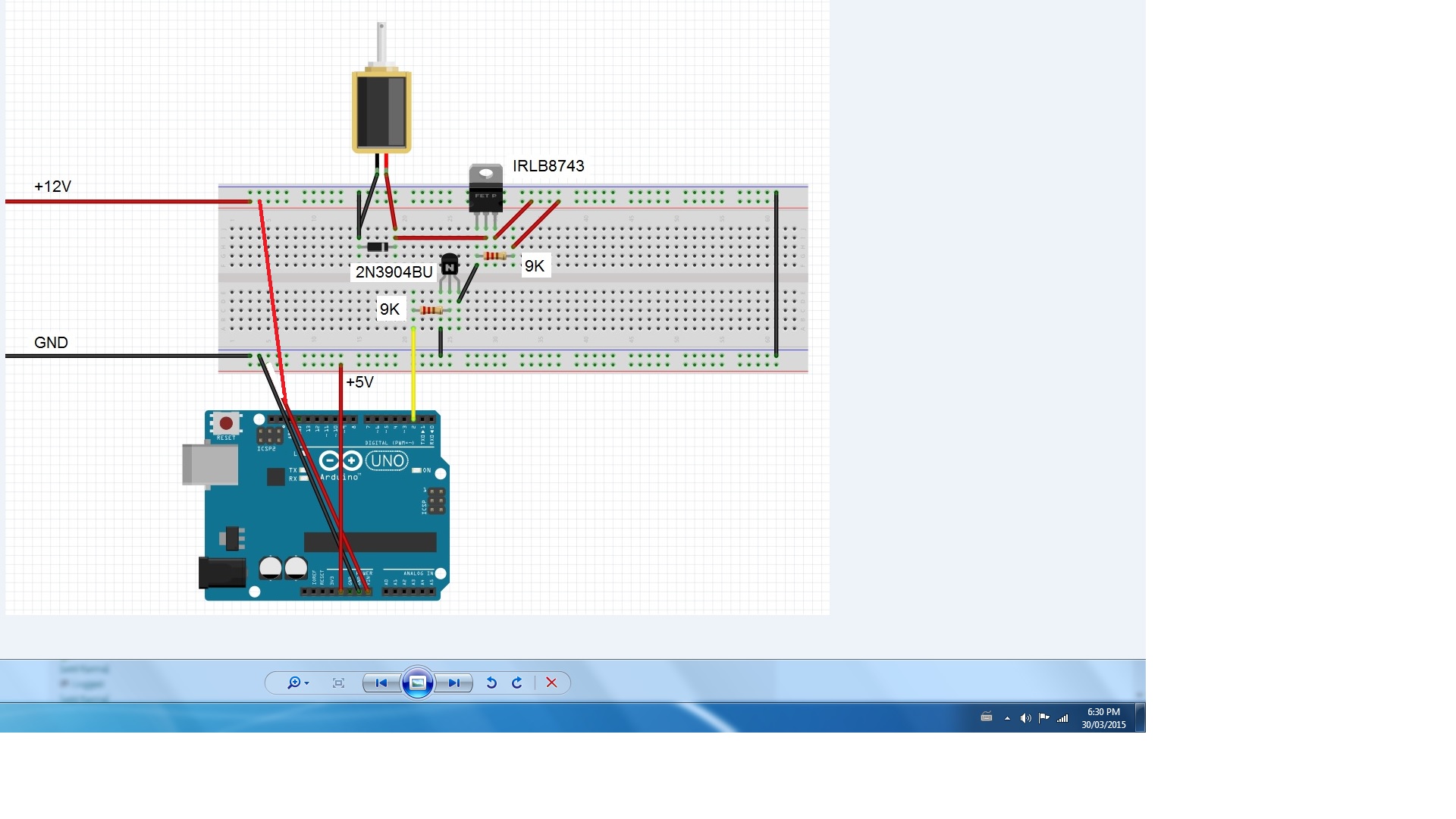 Turn on solenoid P channel mosfet - Motors, Mechanics, Power and CNC ...