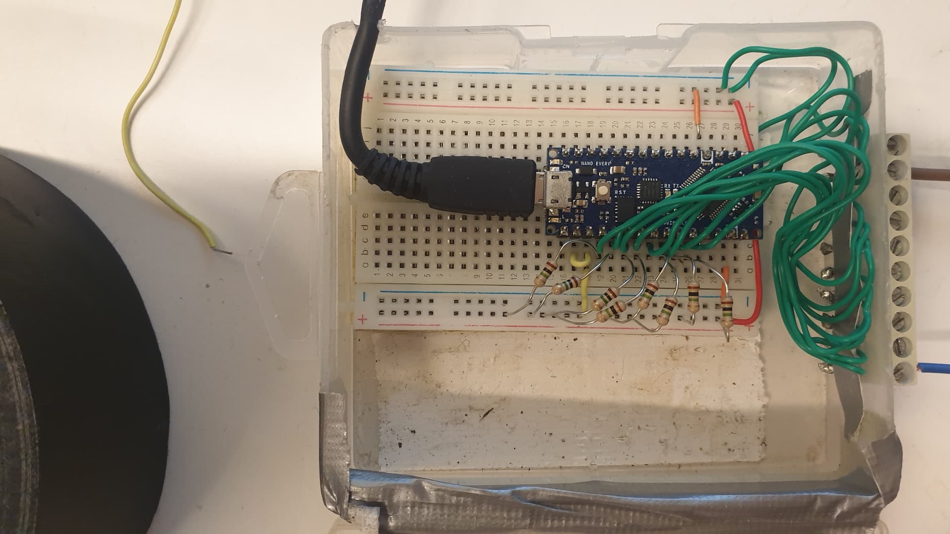 Nano every + raspberry pi ground cycle noise - General Electronics - Arduino Forum