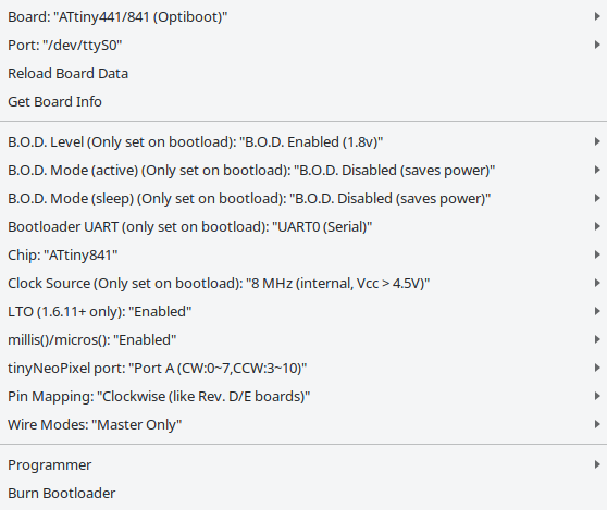 Problems uploading to ATtiny84a over serial | ATTinyCore - 3rd Party Boards - Arduino Forum