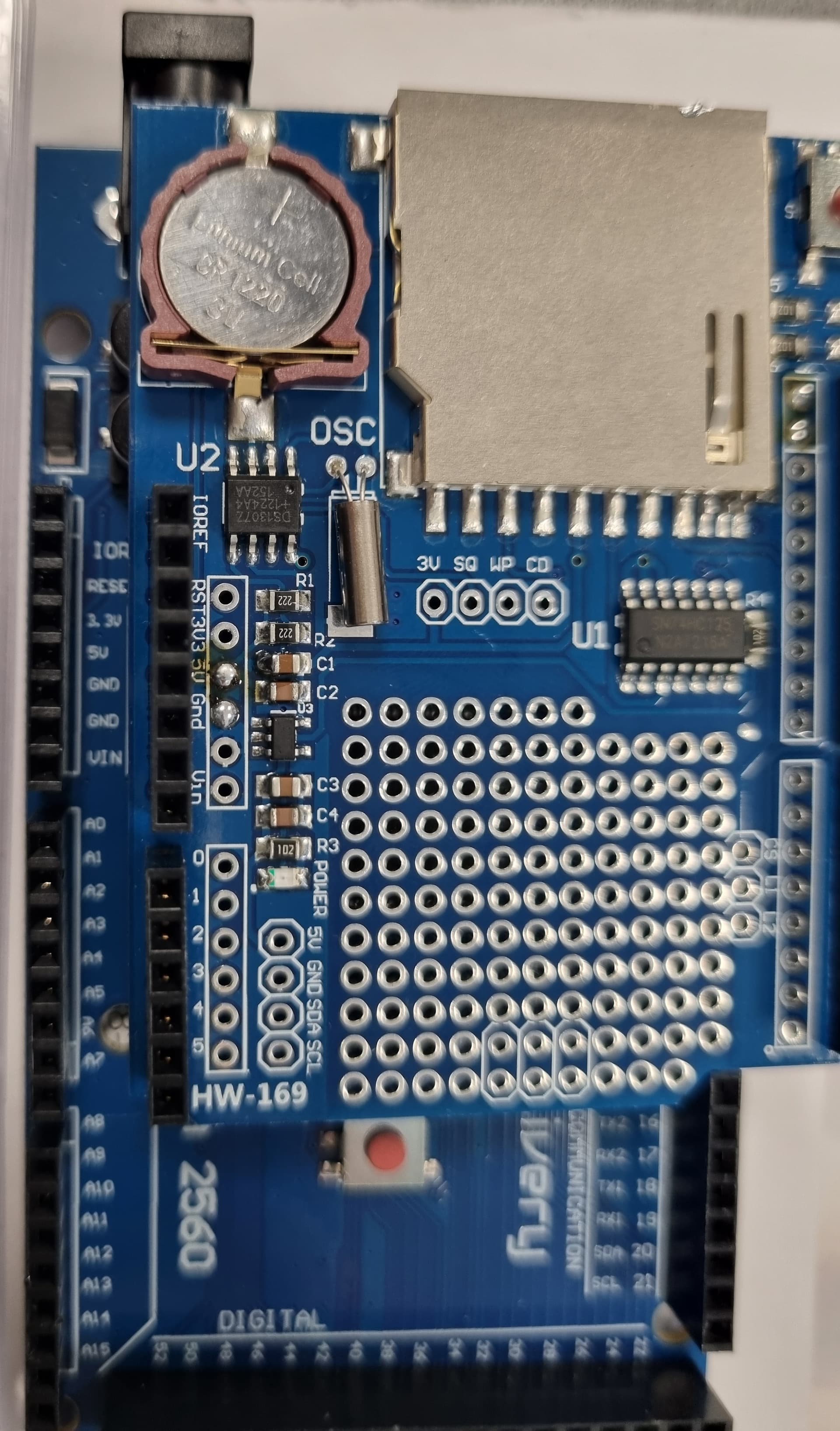 Problem Arduino Mega 2560 R3 mit Datenlogger Modul Data Recorder Shield - Deutsch - Arduino Forum