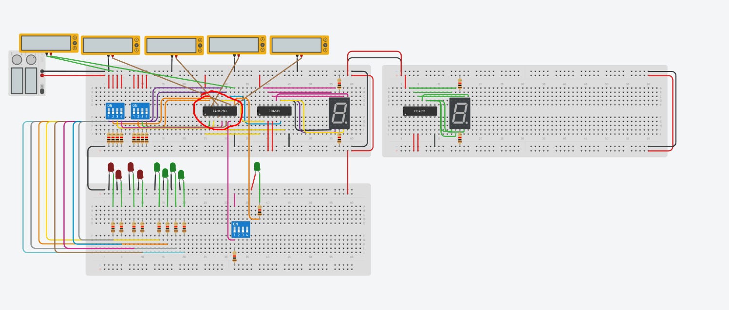 Duda Sumador Nibble De 4 Bits Software Arduino Forum