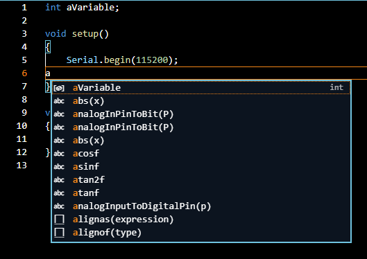 IDE 2.3.2 Autocomplete Vars - IDE 2.x - Arduino Forum IDE 2.3.2 Autocomplete Vars - IDE 2.x - Arduino Forum