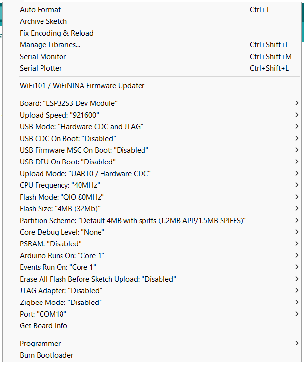 Guru Meditation Error In An Empty Esp32 Code Programming Arduino Forum