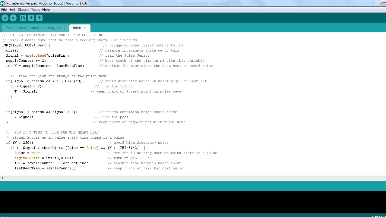 pulse sensor on arduino - General Guidance - Arduino Forum