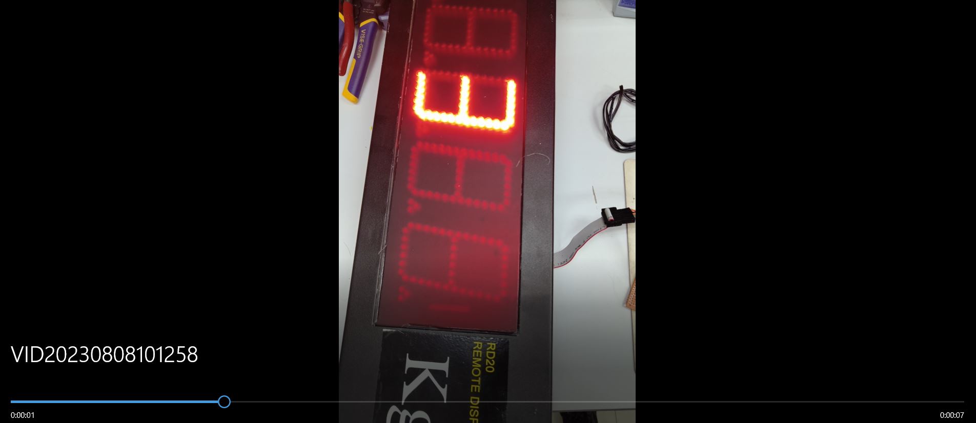 Extracting serial data and display to 5digit 7segment - General ...