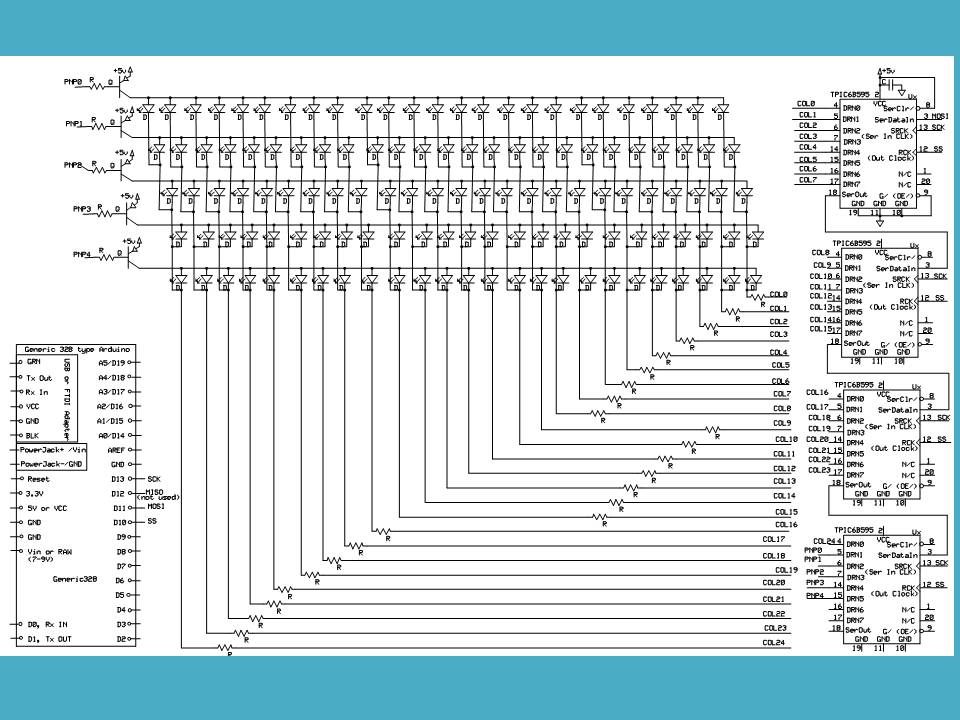 5x5x5 LED cube help - LEDs and Multiplexing - Arduino Forum