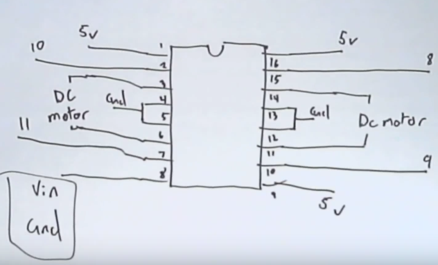 L293NE and 12v DC Motor - General Guidance - Arduino Forum