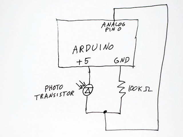 lightning trigger with a phototransistor - Sensors - Arduino Forum