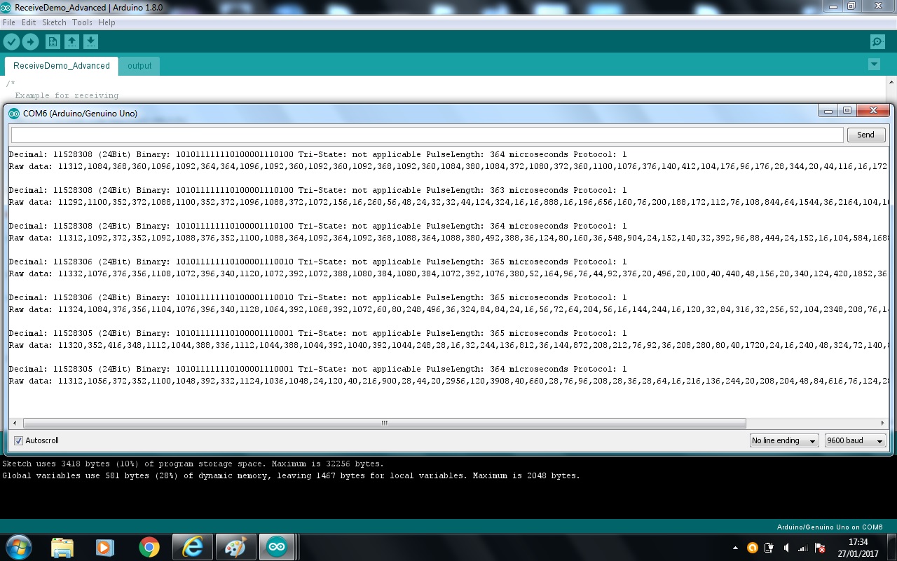 Help With 433mhz Reciever Please Networking Protocols And Devices Arduino Forum