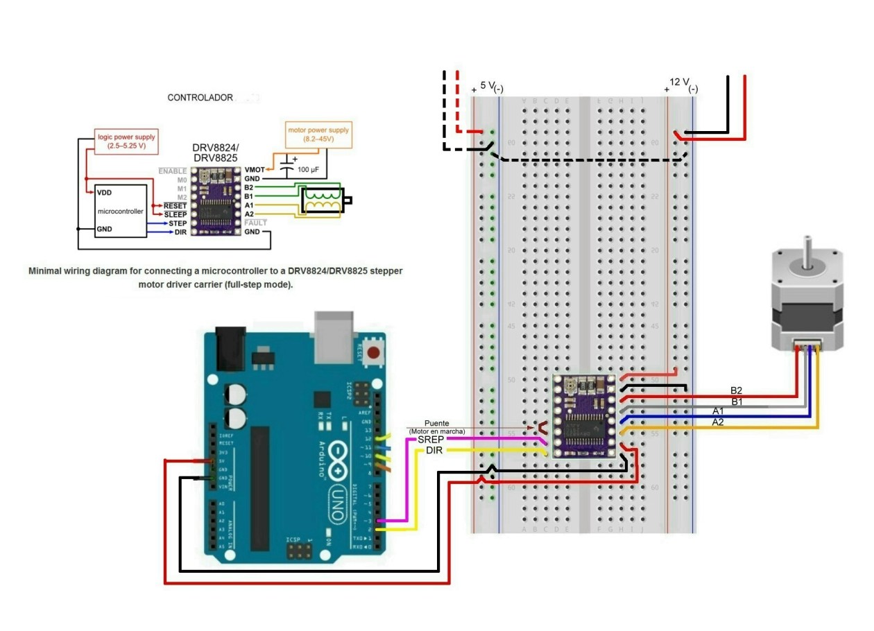 SOLUCIONADO Los Motores pap no me arrancan - Hardware - Arduino Forum