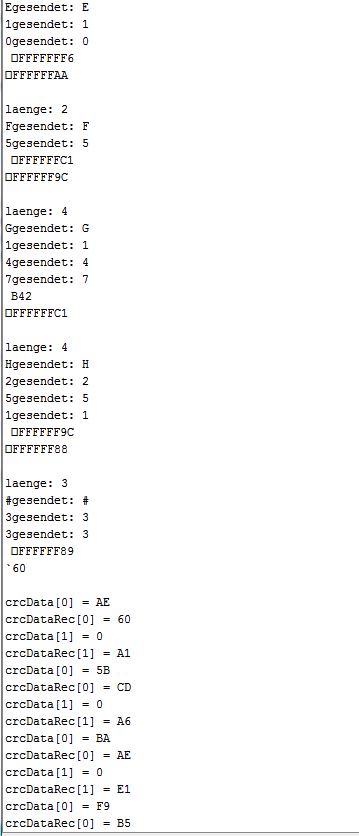 Arduino Sending Data With Checksum Crc16 Page 2 Programming