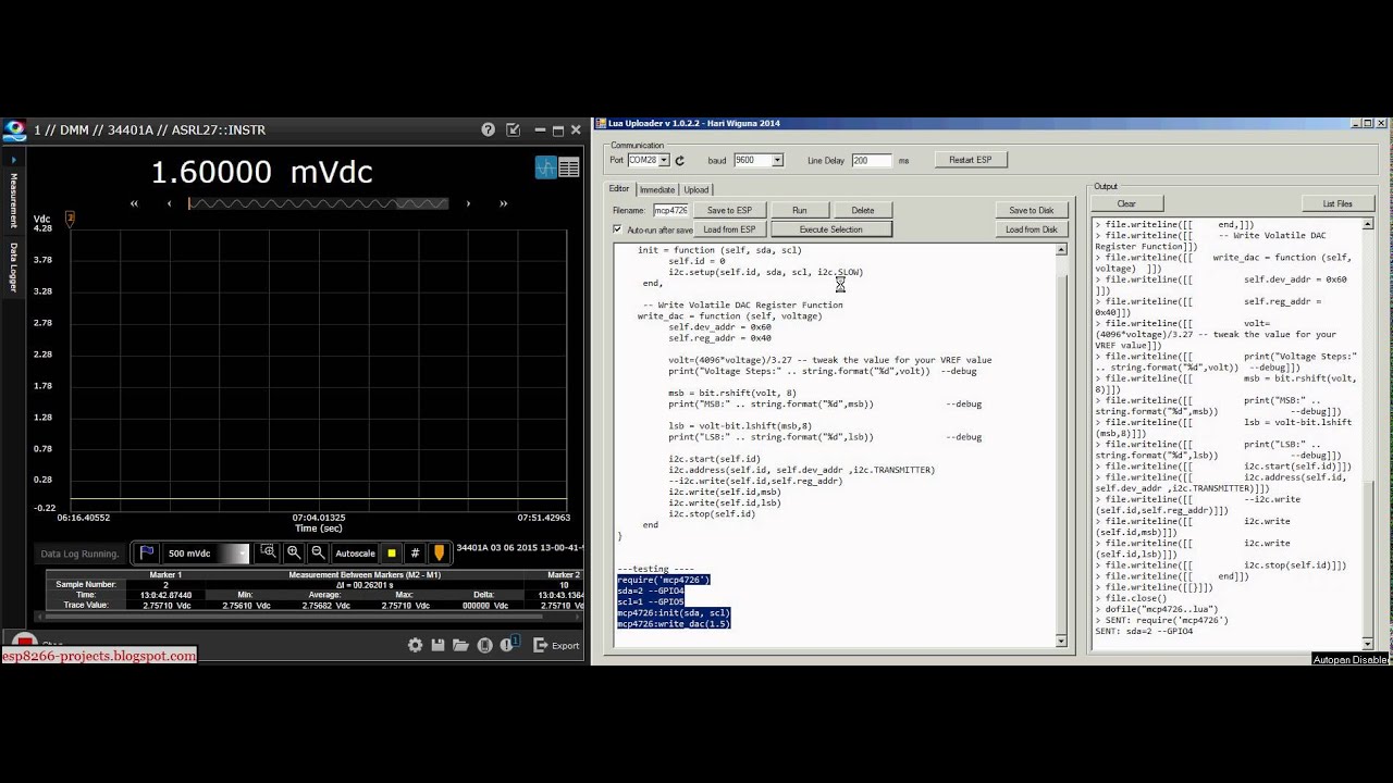 MCP4726 - 12 Bit I2C DAC Driver for ESP8266 Modules - Home Automation - Arduino Forum