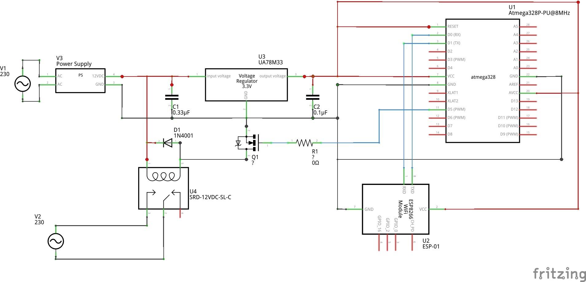 [Risolto][IoT] Corrente alternata e Atmega standalone 3.3V - Hardware - Arduino Forum