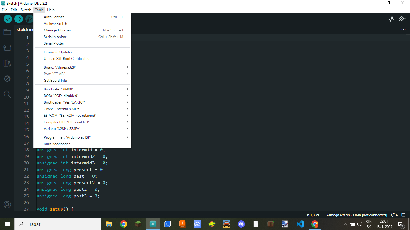 Code Uploaded To Atmega328p Over Spi Via Arduino As Isp Does Not Run 0873