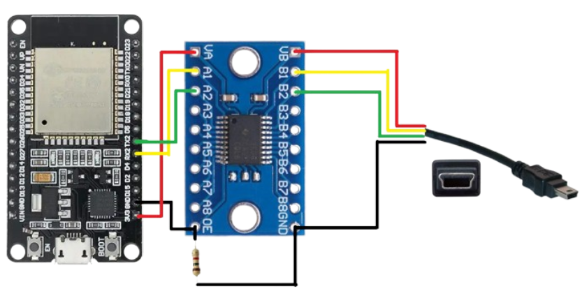 Problema con la comunicación entre ESP32 y sonómetro - Microcontroladores - Arduino Forum