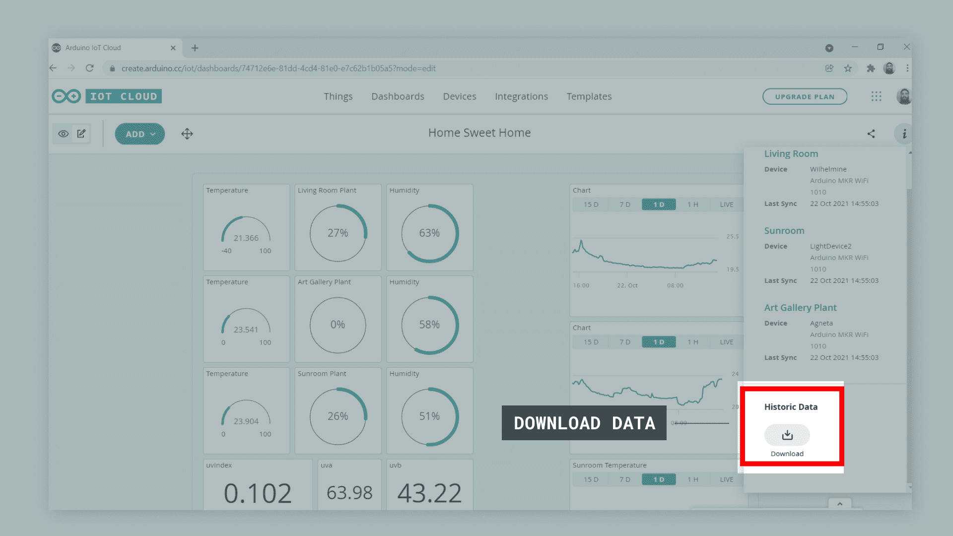 Is It Possible To Download Data From Arduino Iot In Csv Cloud Iot Arduino Forum