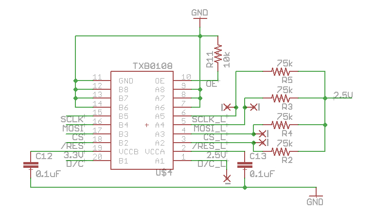 Pullups for SPI voltage level translator - Networking, Protocols, and Devices - Arduino Forum
